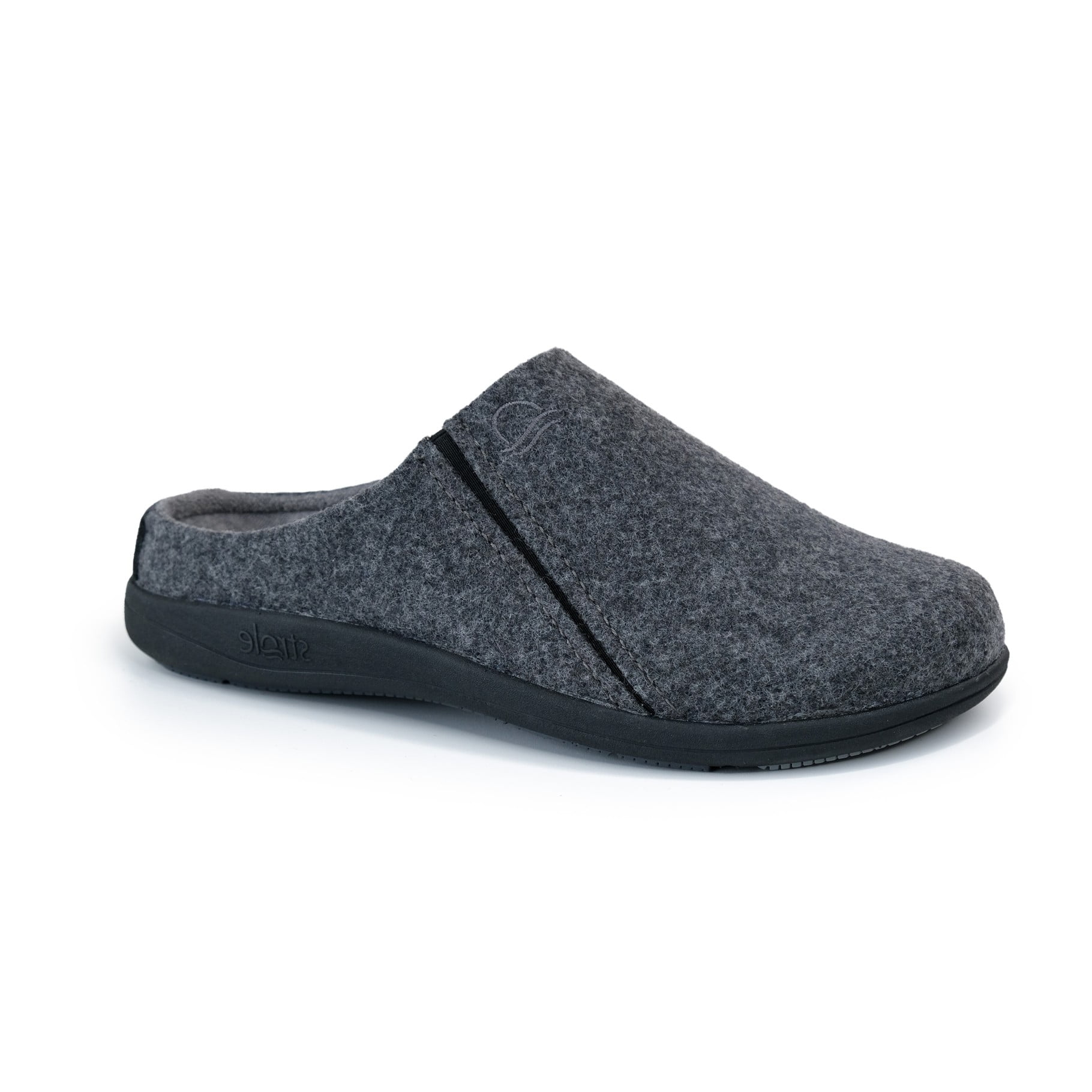 Strole Lodge Men's Supportive Clog Wool Slipper with Arch Support ...