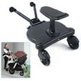 Universal 2in1 Stroller Ride Board with Seat Pedal - Buggy Wheeled ...