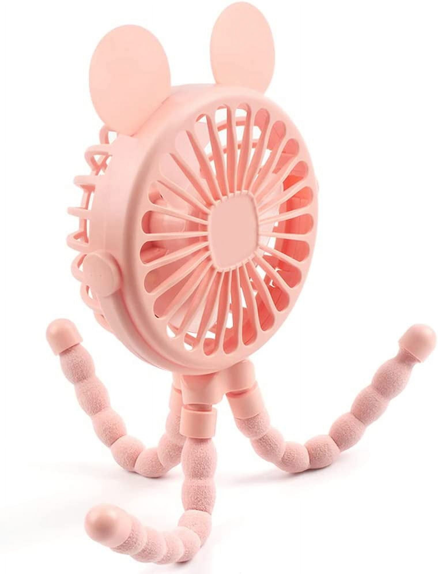 Stroller Fan Mini Handheld Octopus Fan Baby Fan with Flexible Tripod ...