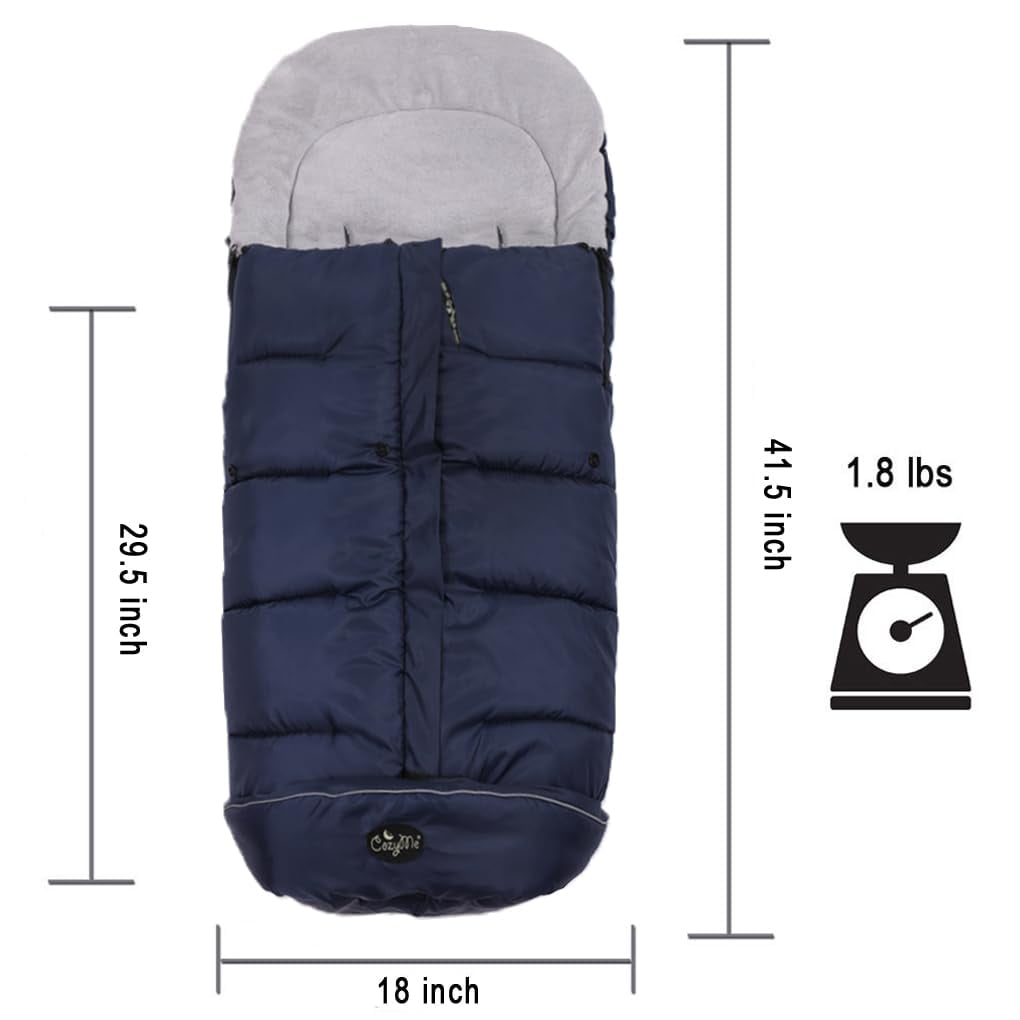 Stroller Footmuff, Insulated Stroller Blanket Evelution for Winter Baby ...