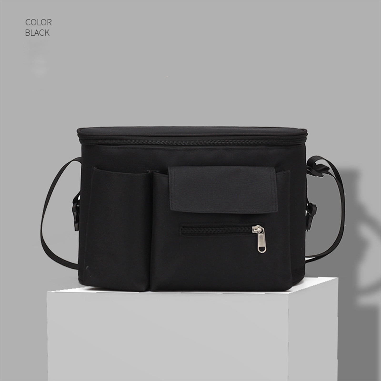 Stroller Organizer, Stroller Accessory Bag, Multiple Zippered Pockets ...