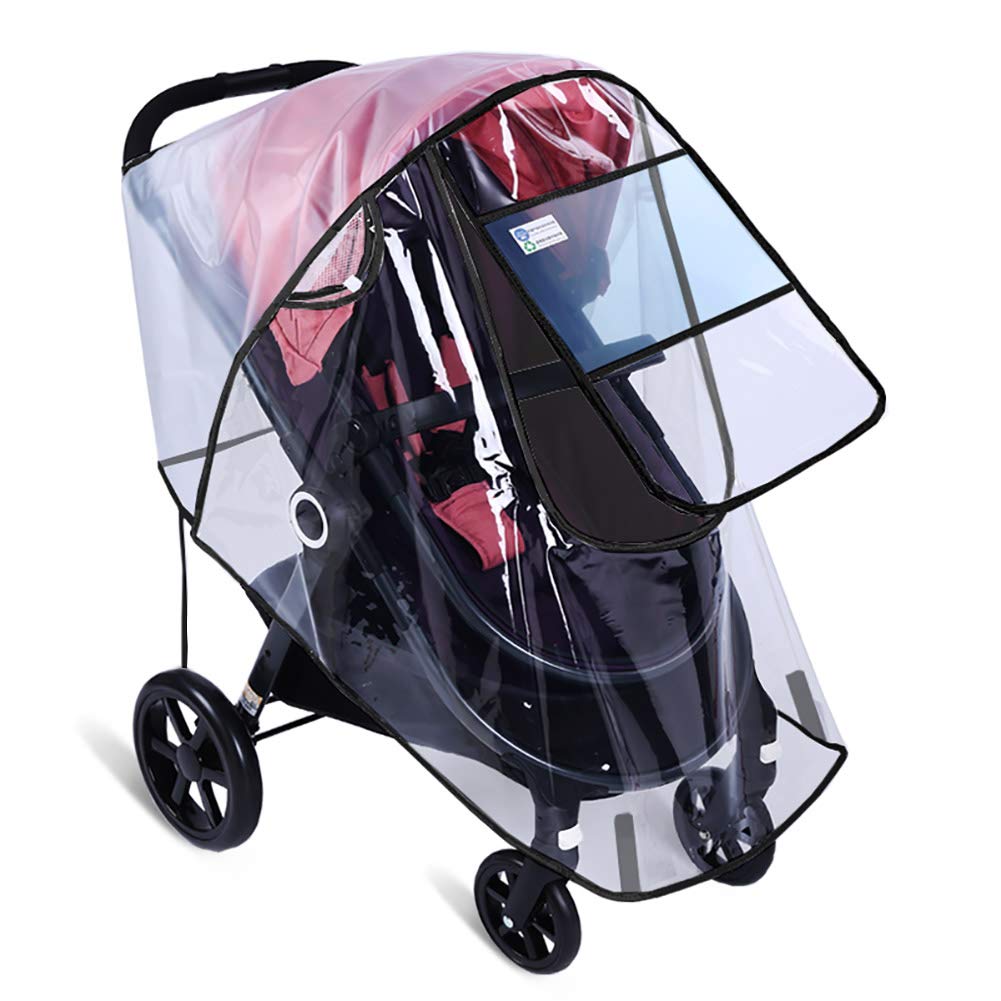 D-GROEE Stroller Rain Cover Universal Waterproof Baby Stroller Cover ...
