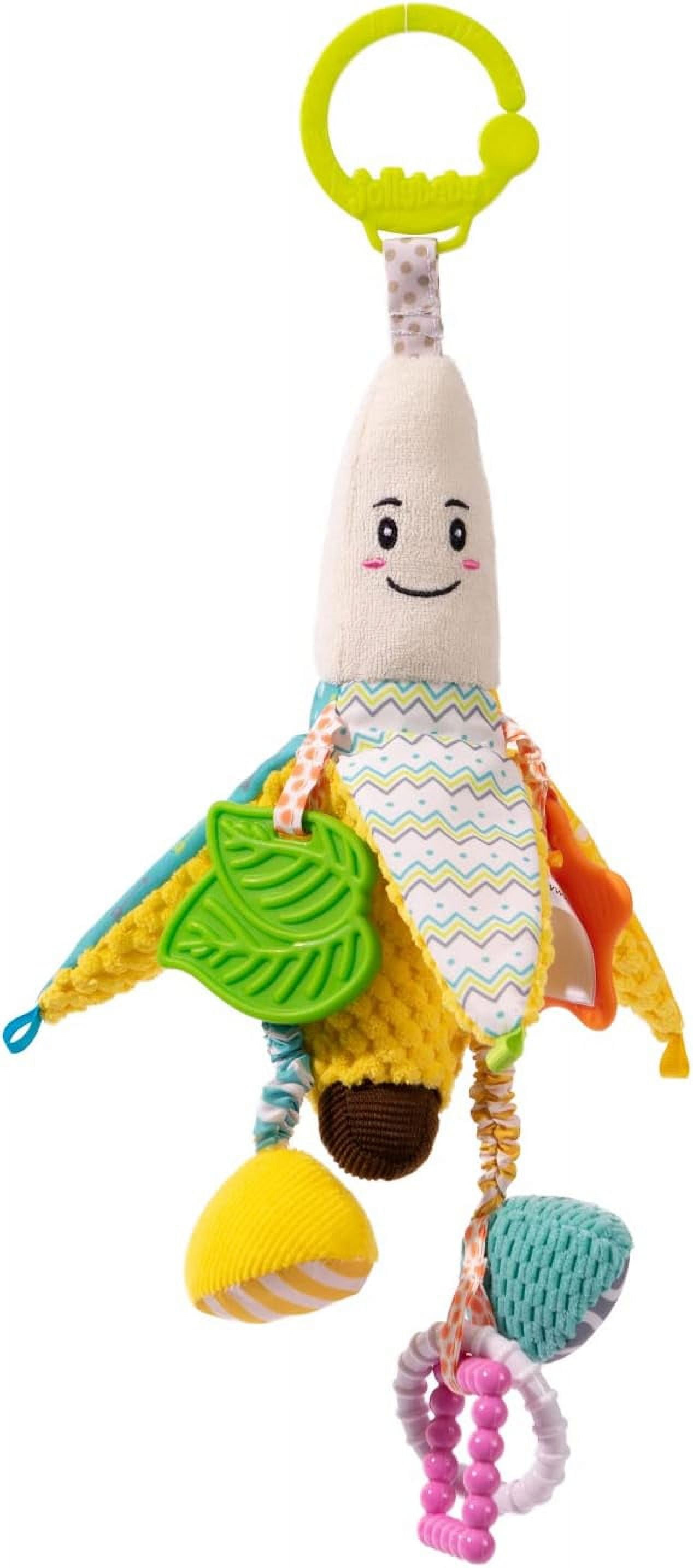 Stroller Rattle Toys for Car Seat Parm, Fruit Plush Hanging Infant Crib ...