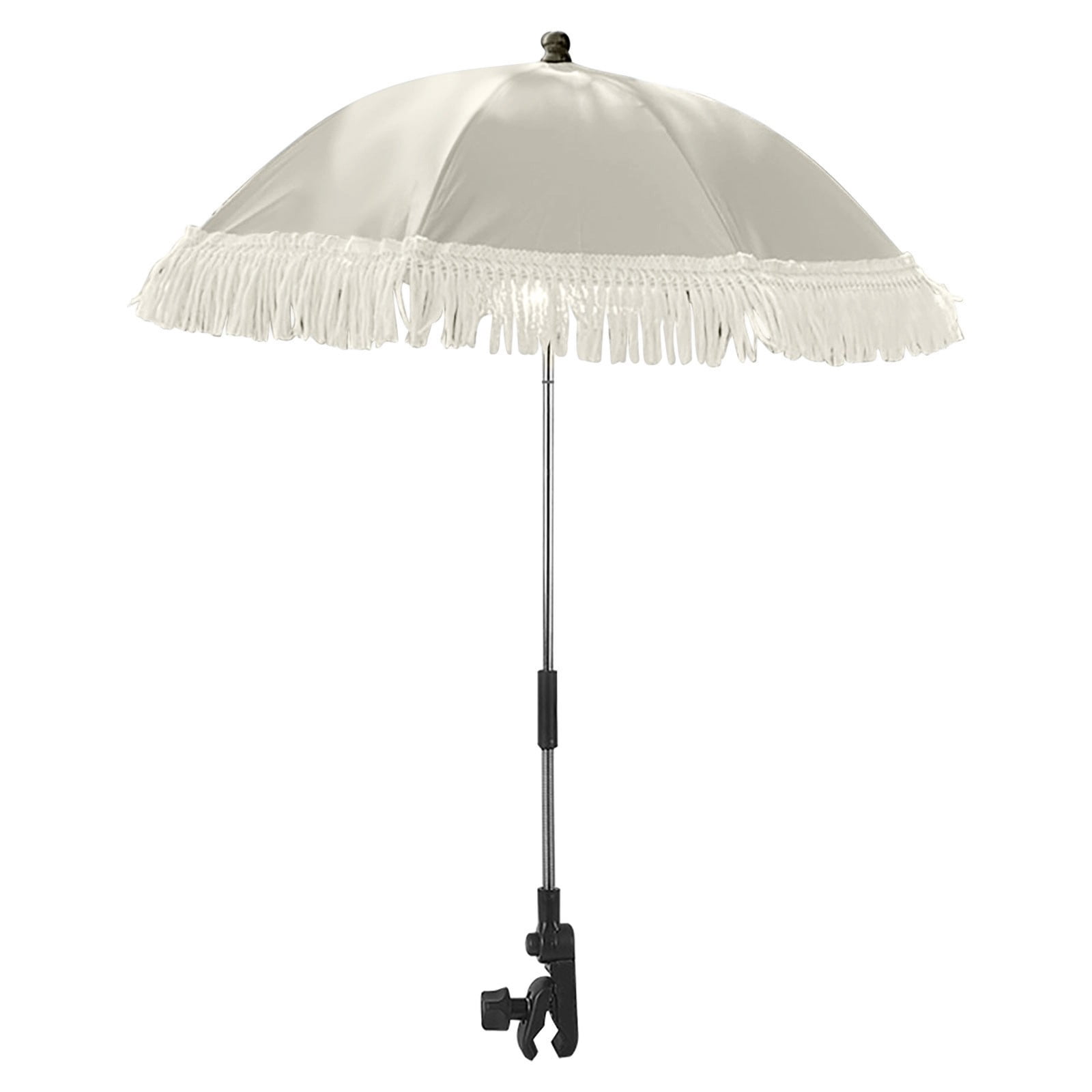 Stroller Sun Shade Parasol, Adjustable Clip On Umbrella, Baby Outdoor ...