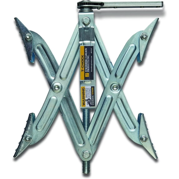 Stromberg Carlson T-Chock, RV Wheel Stabilizer, Fits Tandem Axle Tires ...