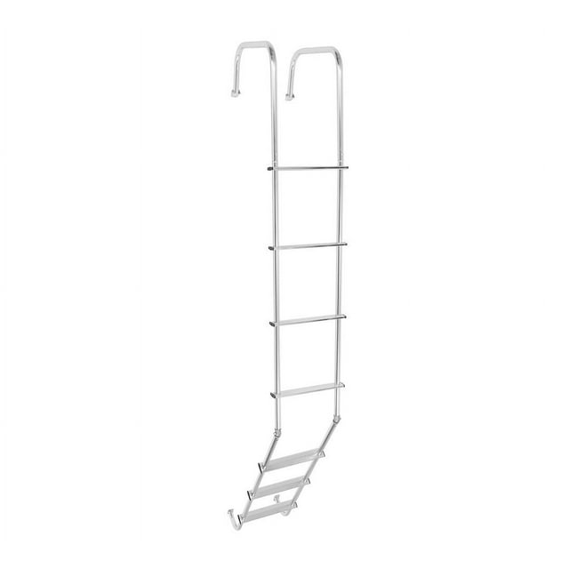 Free Shipping! Stromberg Carlson Universal Exterior RV Ladder, Silver ...
