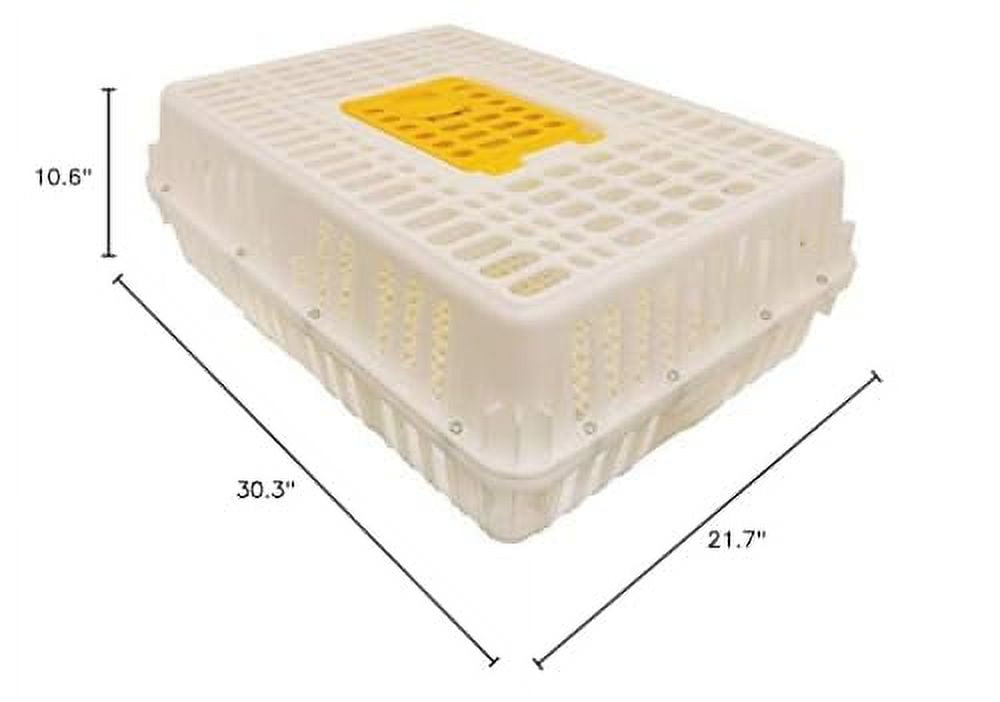 Stromberg's Heavy-Duty Poultry Transport Crate | Secure Chicken & Bird ...
