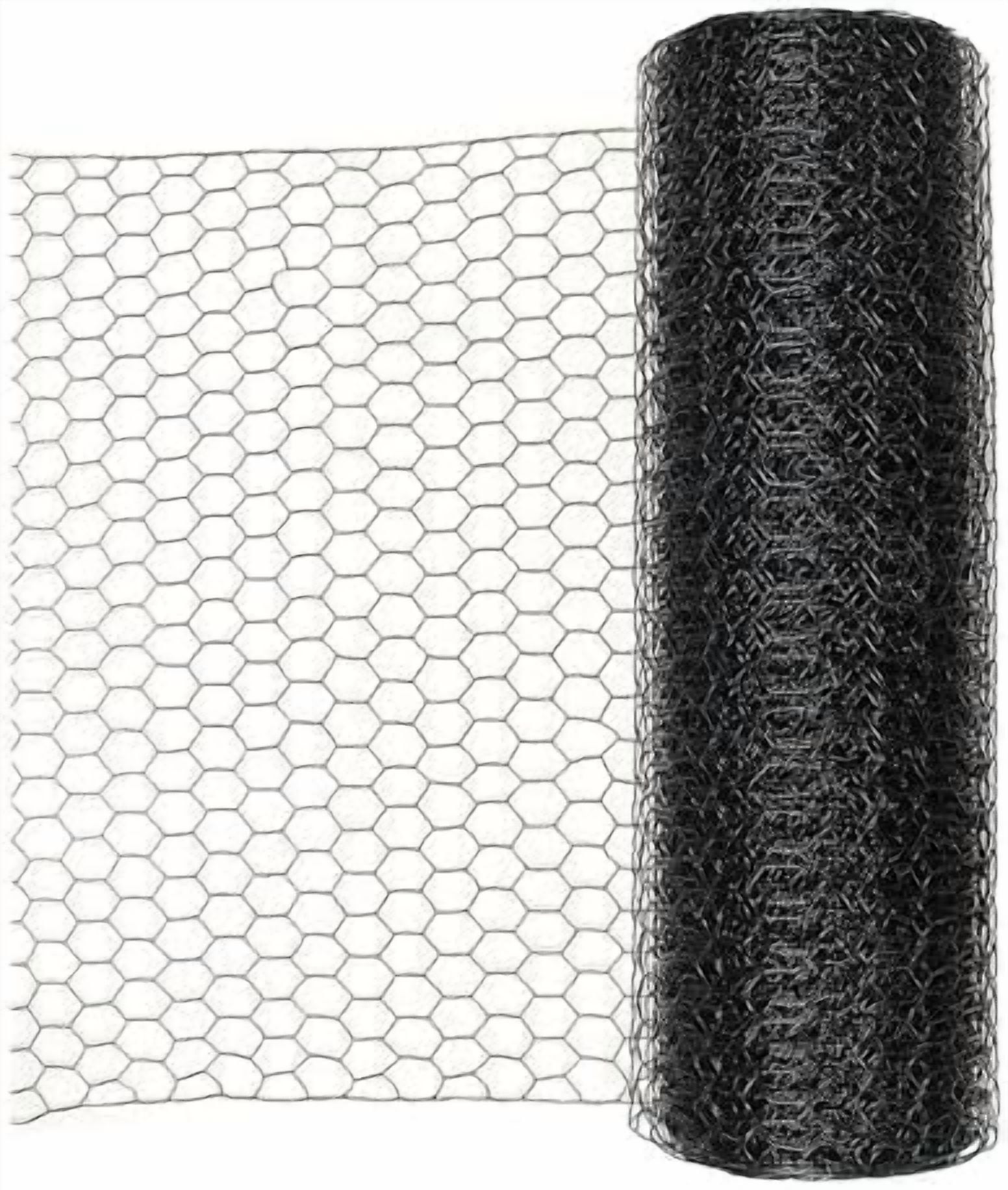 Stromberg’s PVC-Coated Galvanized Wire Fencing, 1-Inch Hex Mesh ...