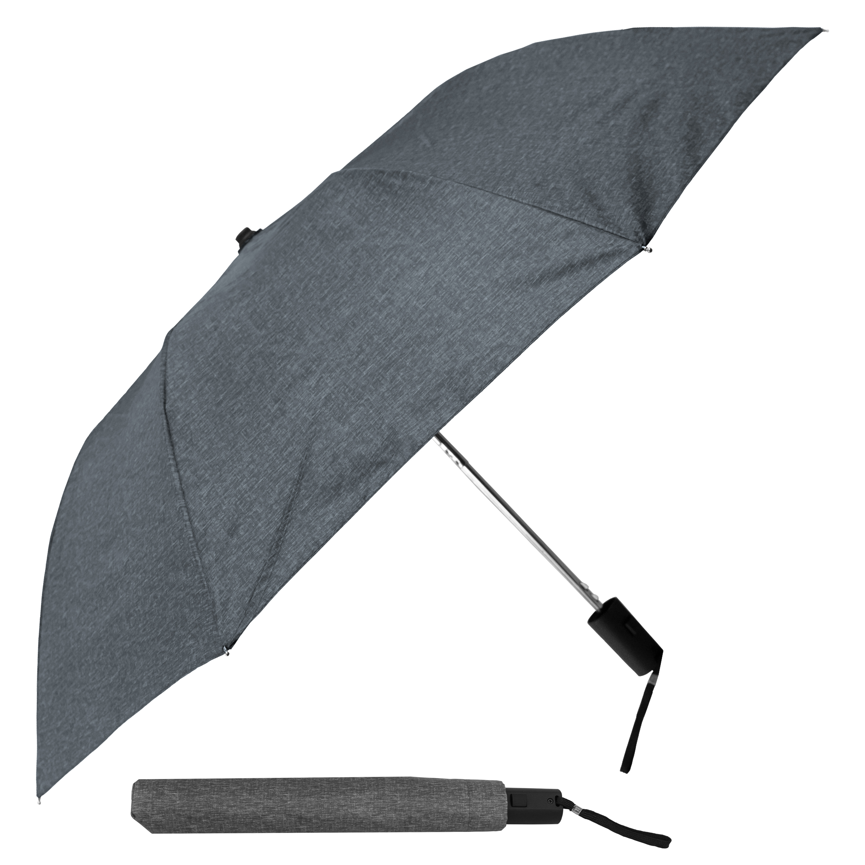 2-Pack Nautica 3-Section Auto Open Umbrella - Sturdy Rainy Day ...