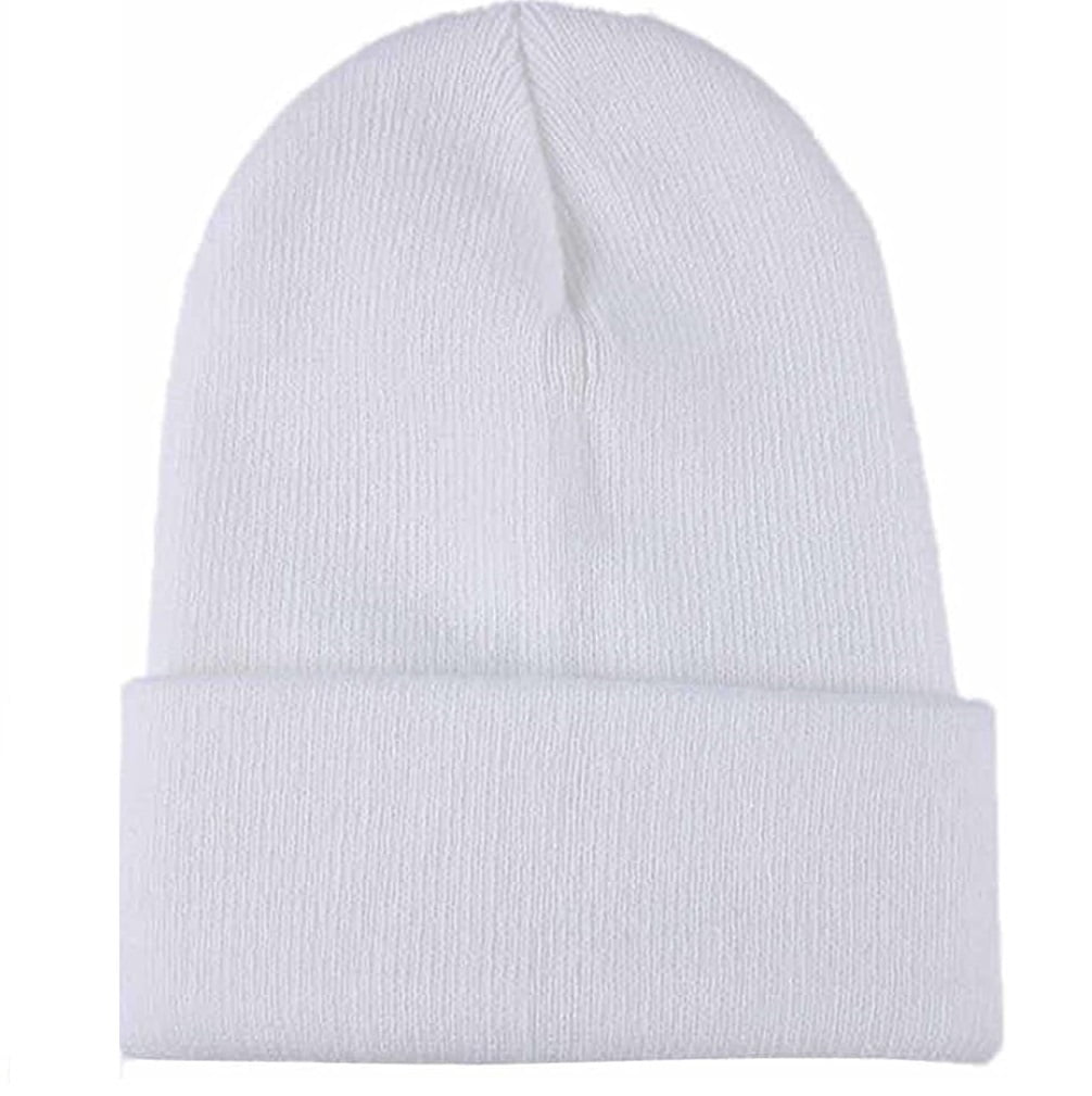 Stromguard Men Women Knit Skully Beanie Hat Ski Cap Cuff Slouchy Plain ...