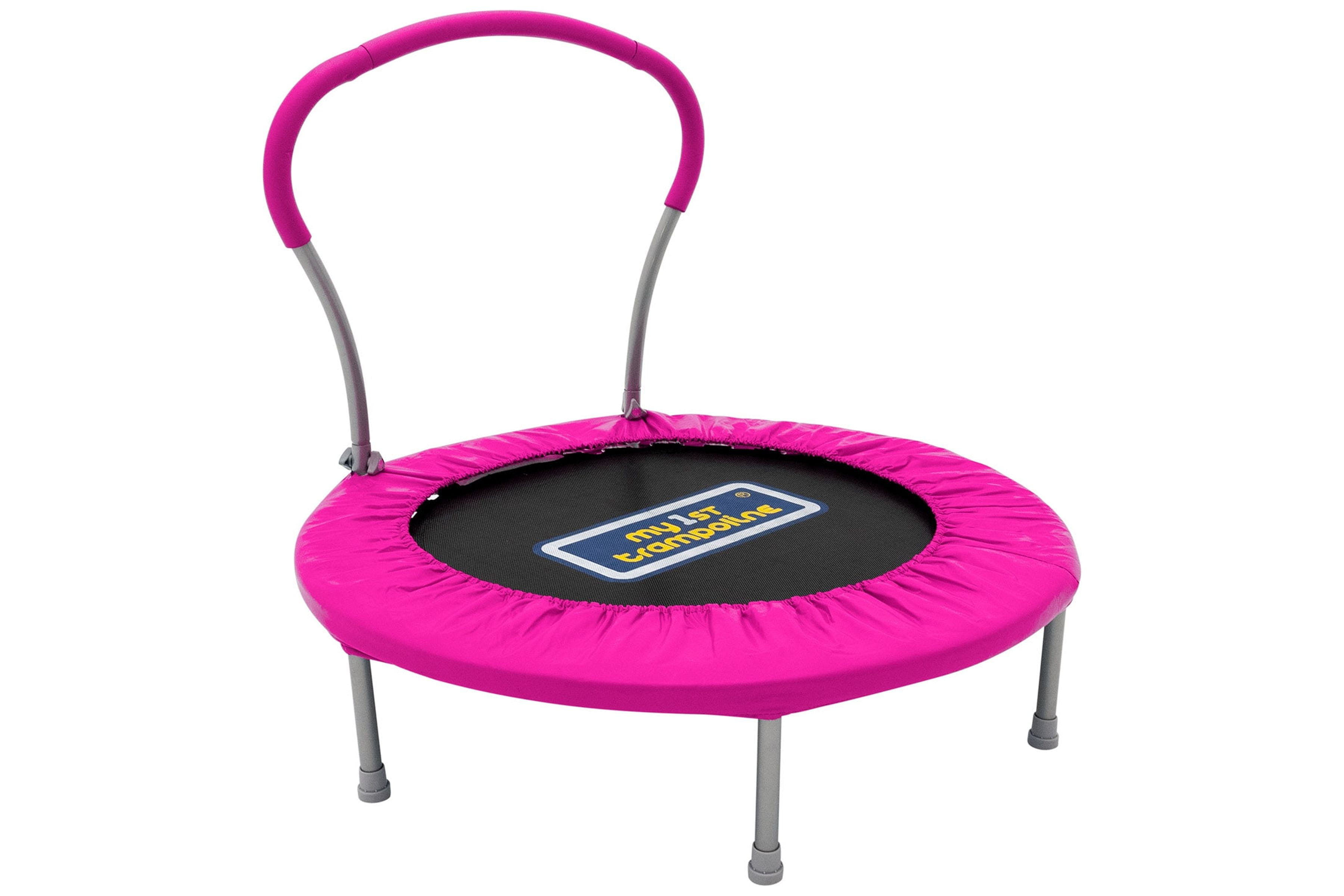 Free Shipping! My 1st Trampoline 36 Inch Mini Pink Rebounder Exercise ...