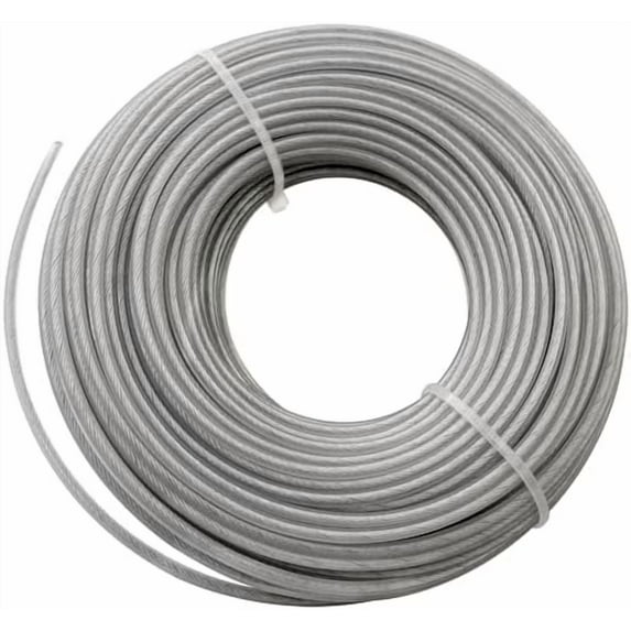Strong 0.12'' Grass Trimmer Line Steel Metal Core and Nylon Coating ...