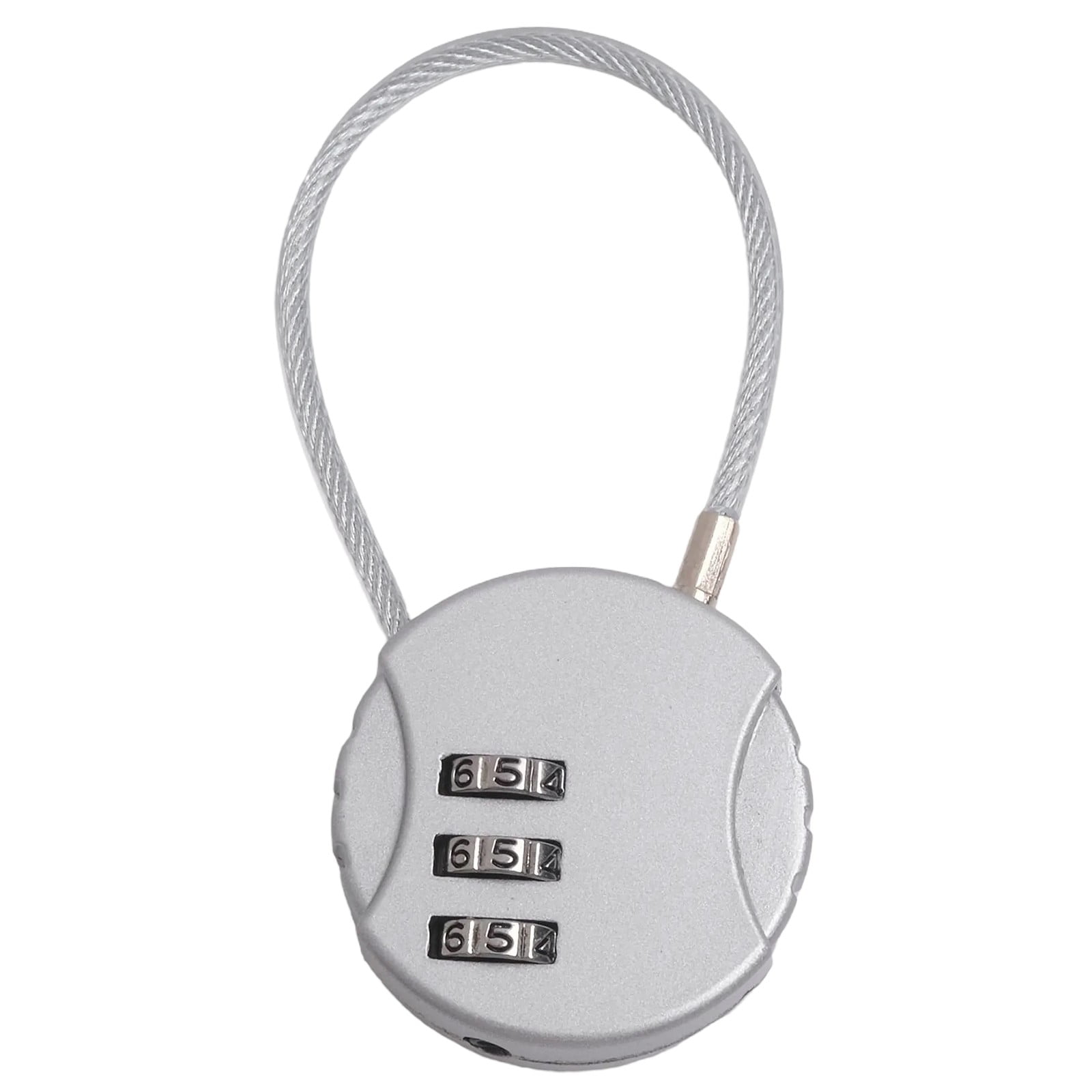 Strong 3 Digit Combination Lock Perfect for Gym Lockers and Travel ...