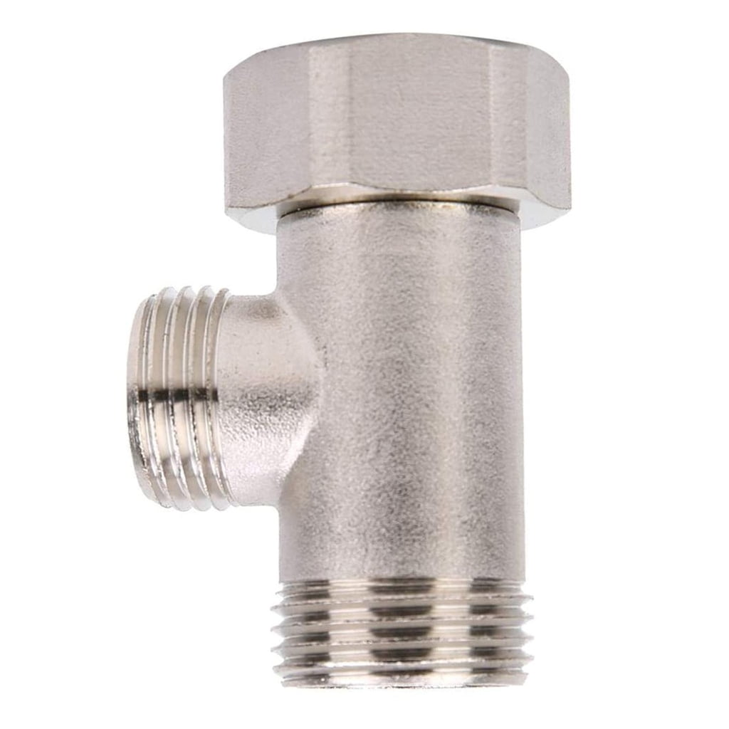 Strong 3 Way T shape Valves for Bathroom Sink Toilet Installation ...
