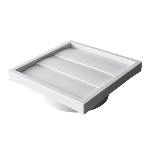 Strong ABS Ventilation Cover Square Louver Designs Erosion Resistant ...