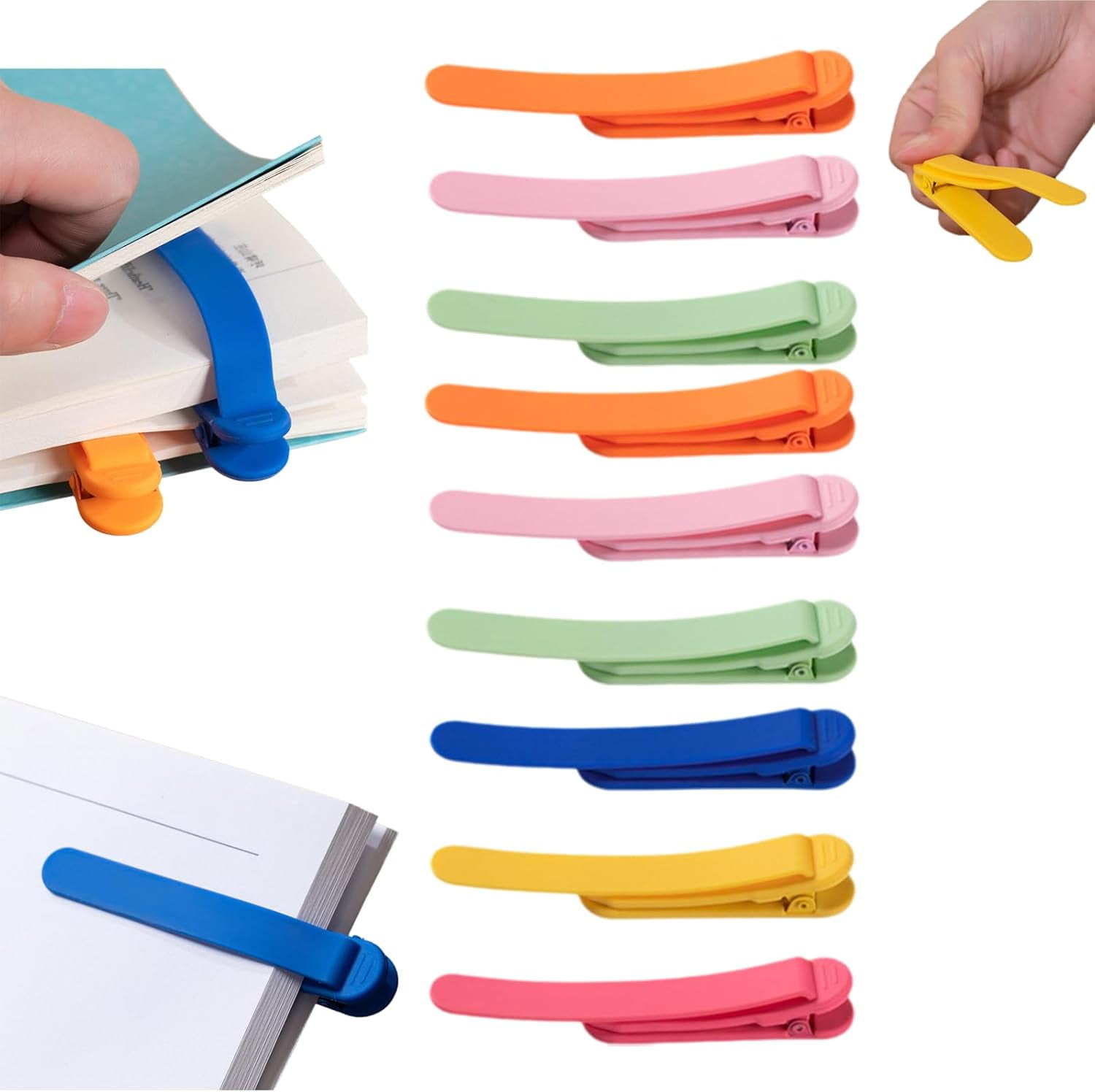 Strong Adsorption Ready to Read Silicone Bookmarks, Automatic Bookmark ...