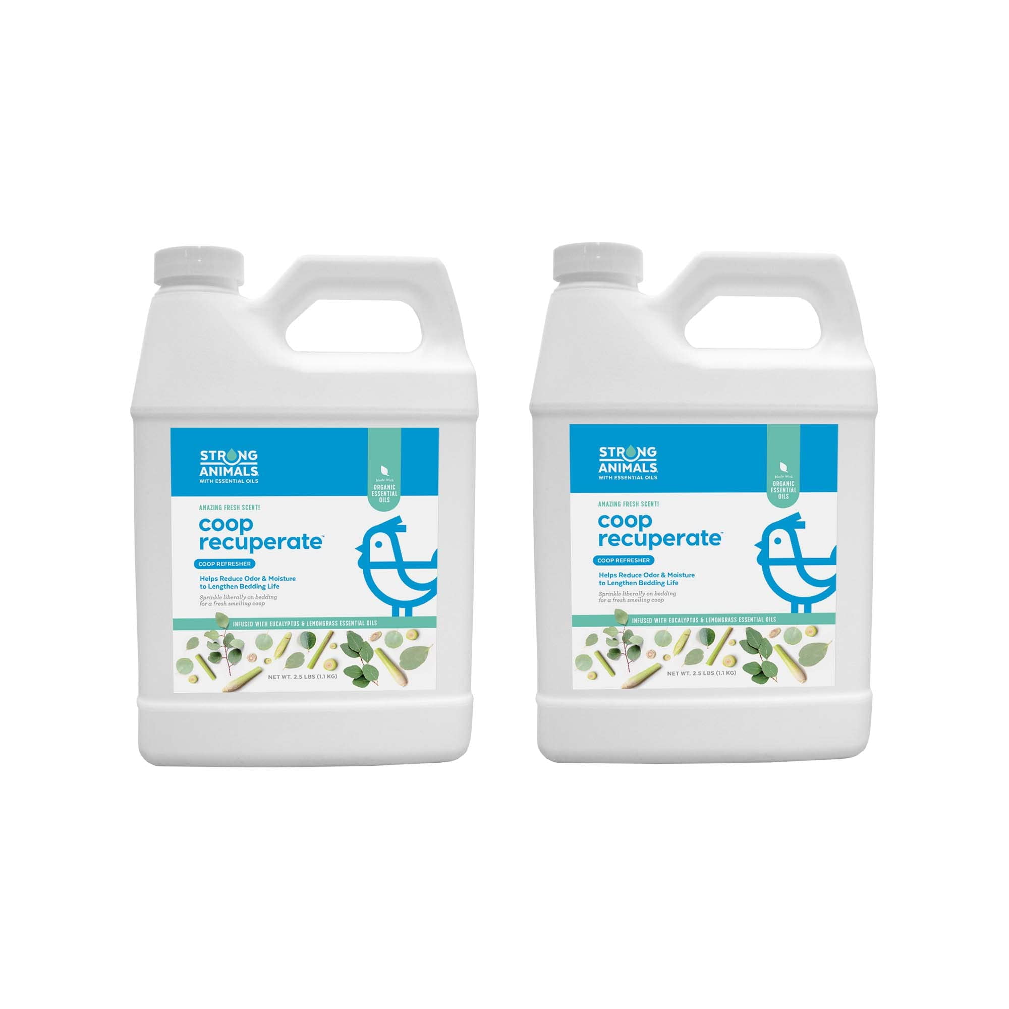Strong Animals Coop EC36 - Odor Control, Poultry Care with Organic Oils ...