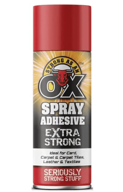 Strong As An Ox Spray Adhesive 500ml - Walmart.com