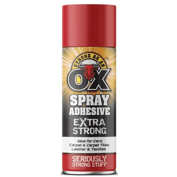 Strong As An Ox Spray Adhesive 500ml - Walmart.com