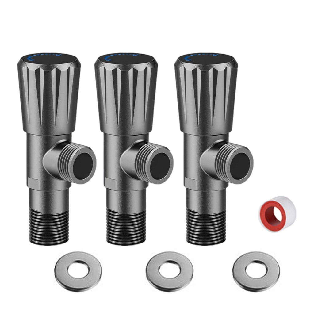 Strong Bathroom Angle Valves Steel Valves for Hot Cold Water Systems ...