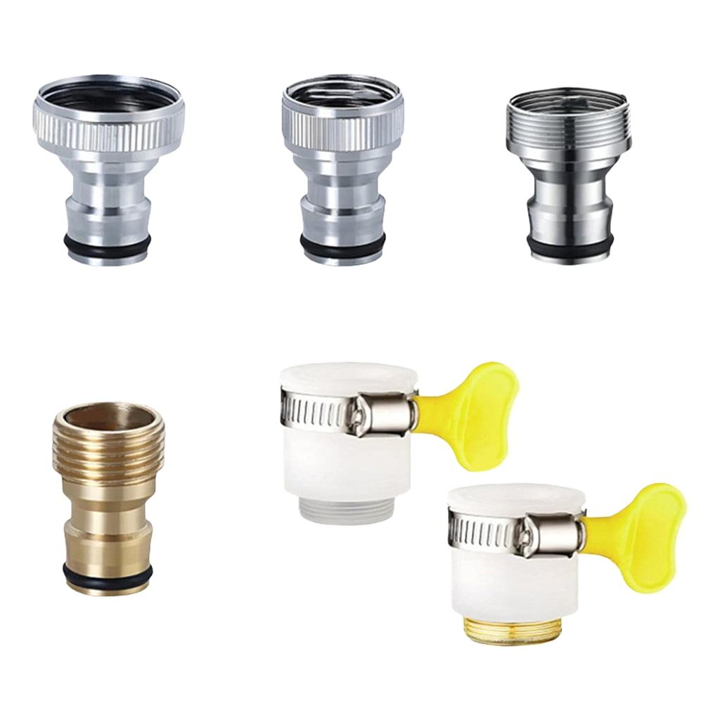 Strong Brass Hose Adapters Universal Quick Connection Couplers for ...