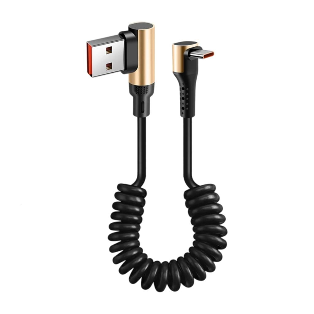 Strong Built USB to Type C Power Cable with Flexible Spring Structure ...