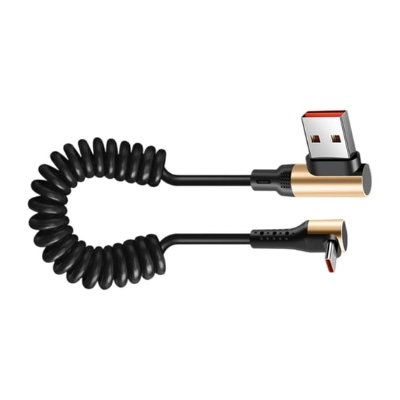 Strong Built USB to Type C Power Cable with Flexible Spring Structure ...