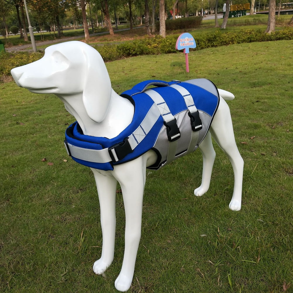 Strong Buoyancy Dog Swim Vest High Reflective Pull Handle To Prevent ...