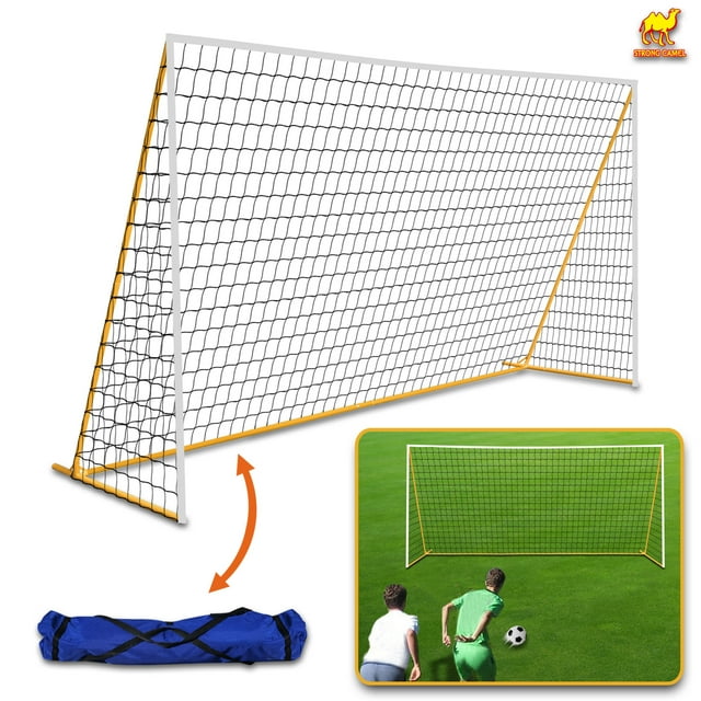 Strong Camel 12' x 6' Portable Soccer Goal Football Goal Sport Training ...