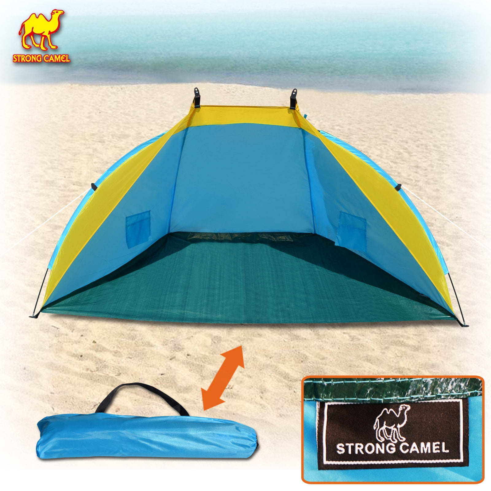 Strong Camel 96' x 44' Beach Tent - Walmart.com