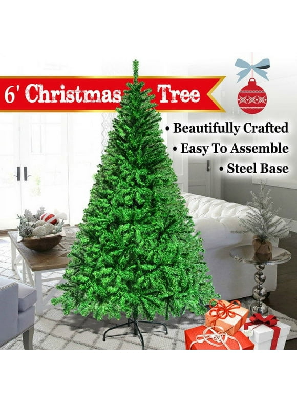 6 Foot Christmas Trees - Walmart.com