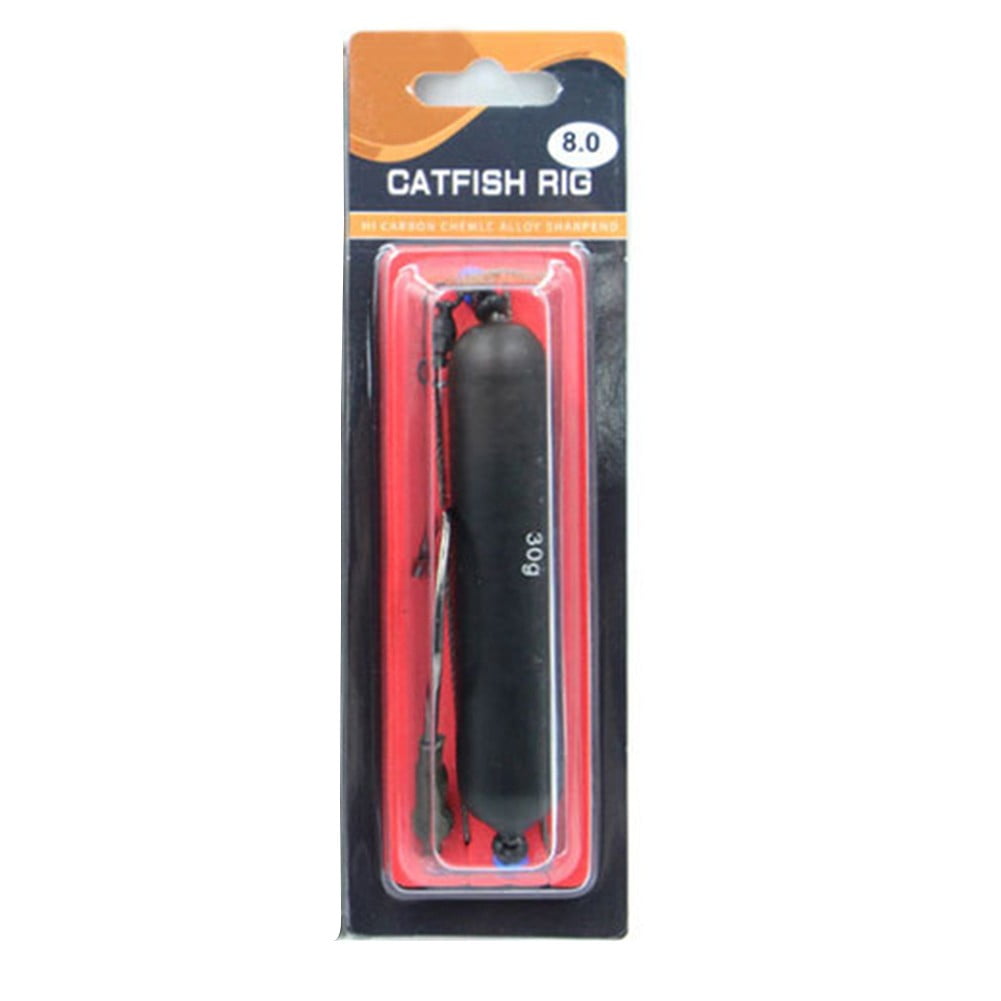 Strong Catfish Hook Rig Fishing Tackle with Counterweight Saves Time ...