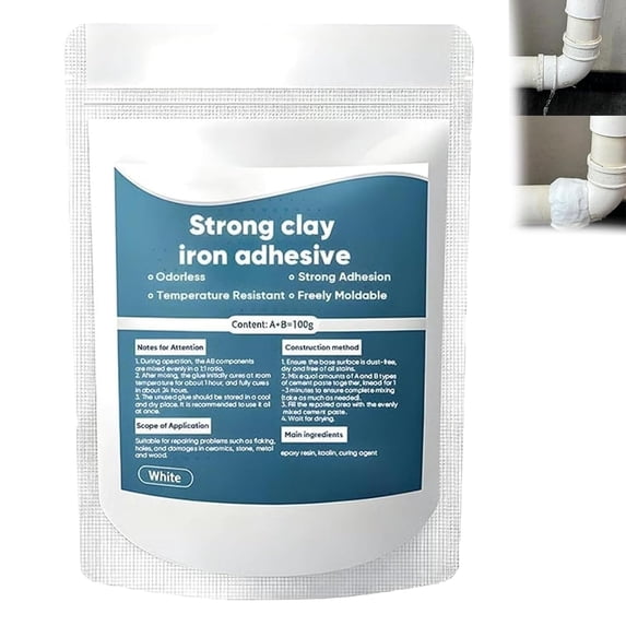 Strong Clay Iron Adhesive,High-Strength Multi-Purpose Repair Clay,High ...