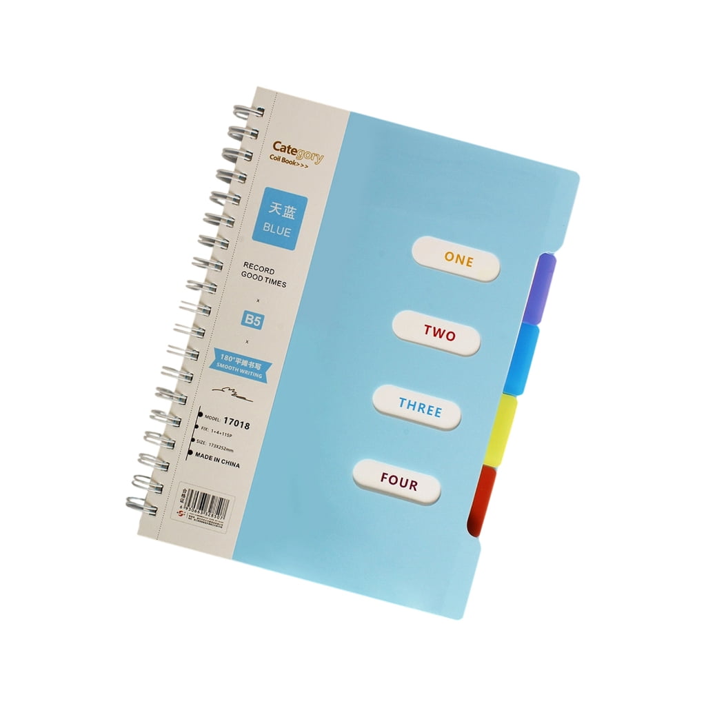 Strong Coil Binding 25K Notepad Organizer B5 Size Portable Journal ...