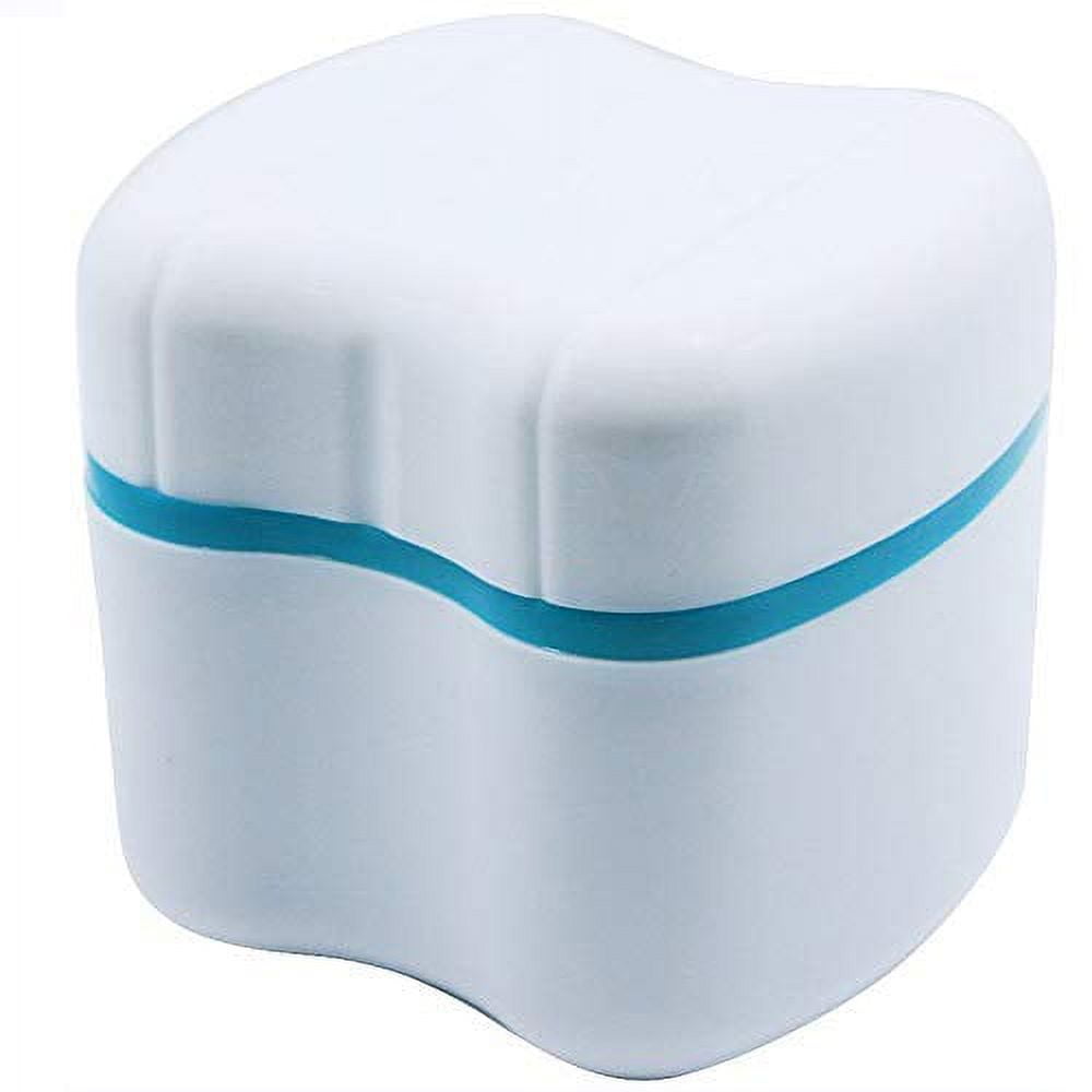 Strong Denture Case, Upgraded Dentures Box, Denture Brush Retainer Case ...