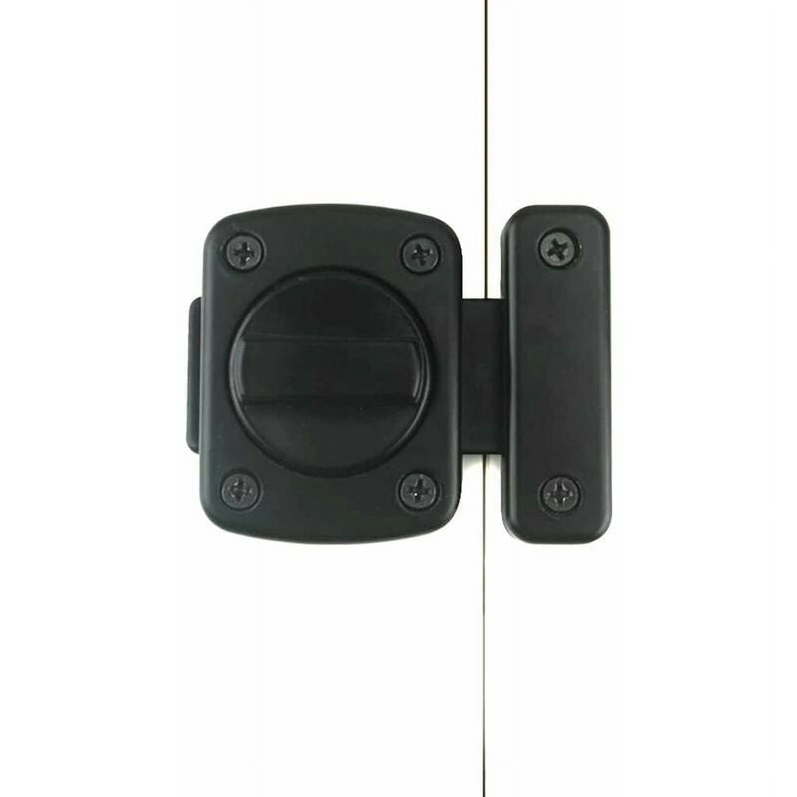 Strong Door Safety Locks, Stylish Black Door Lock with Easy ...
