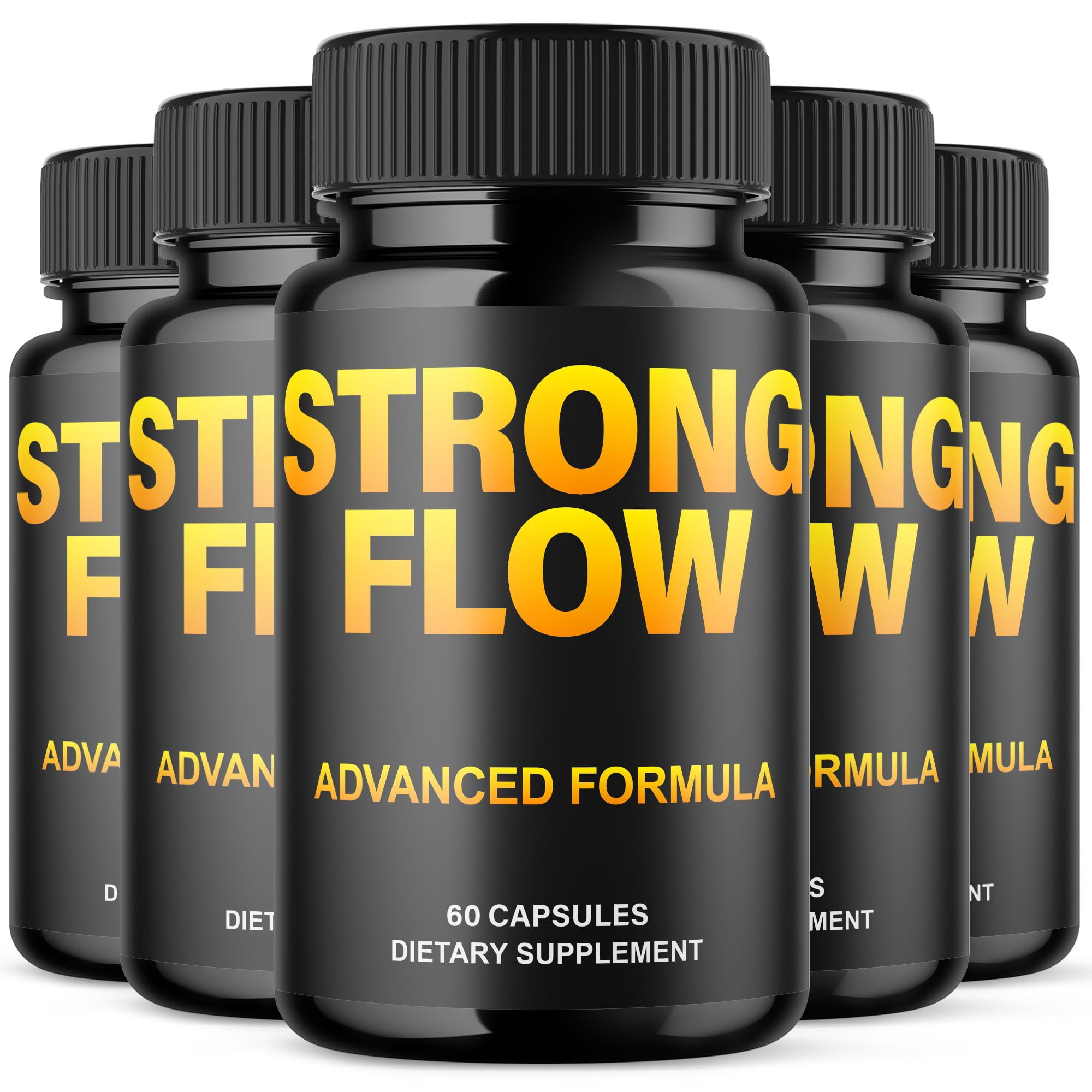 Strong Flow Advanced Formula Pills Max Strength Wellness Support ...