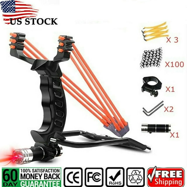 Strong Folding Slingshot - Powerful Adjustable Slingshot Rocket with ...