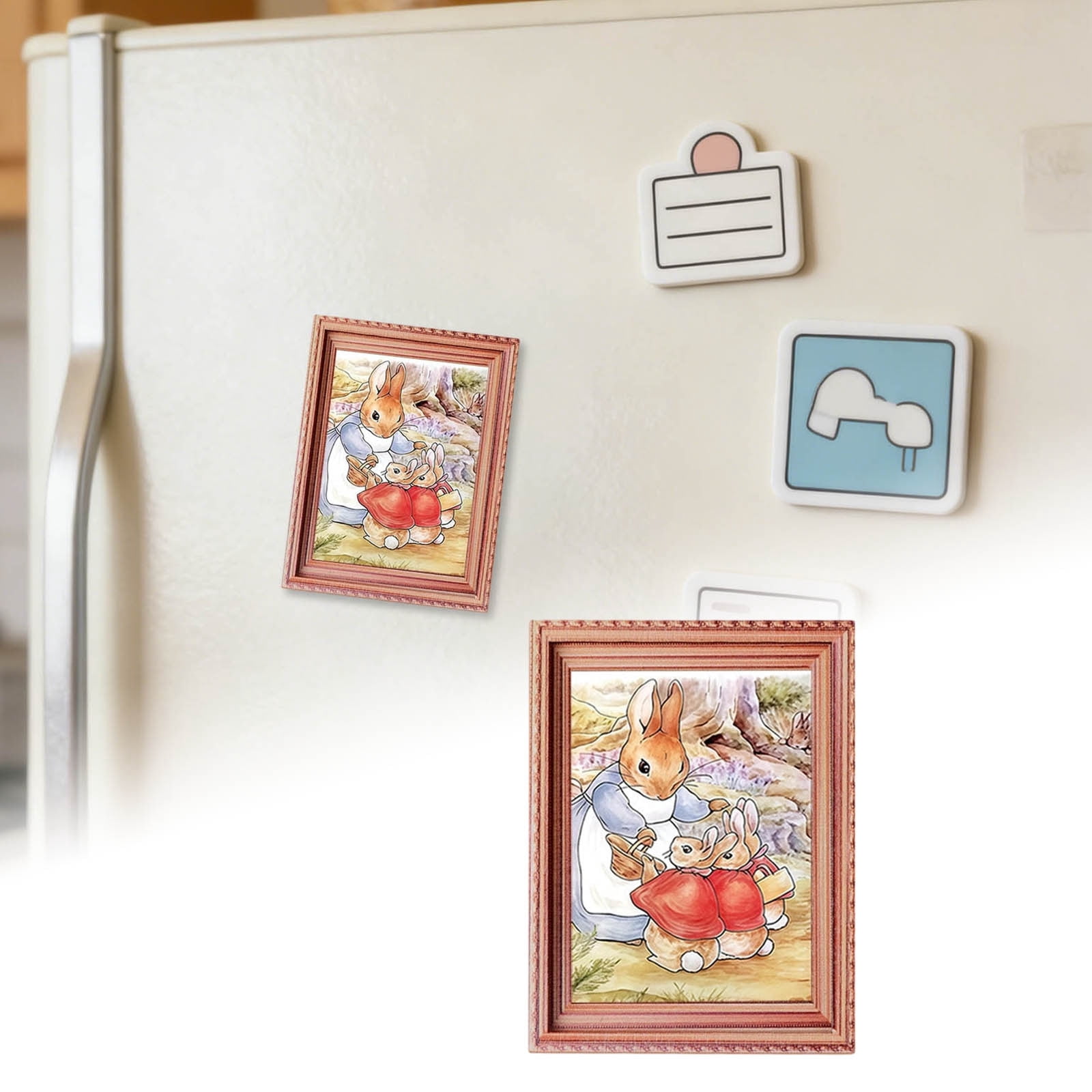 Strong Fridge Magnets, Easter Colorful Decorative Cute Rabbits ...