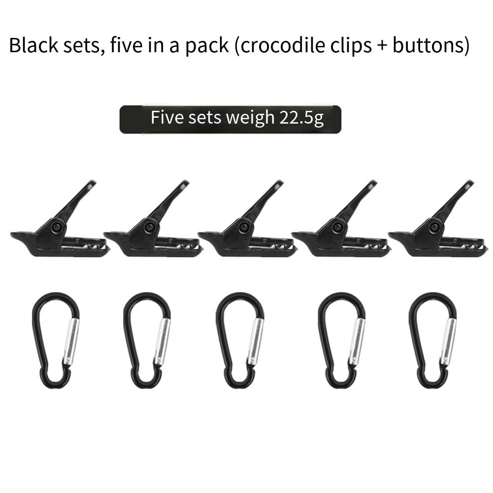 Strong Grip 10 Pack Tent Foralligator Clips With Fasteners Ideal For ...