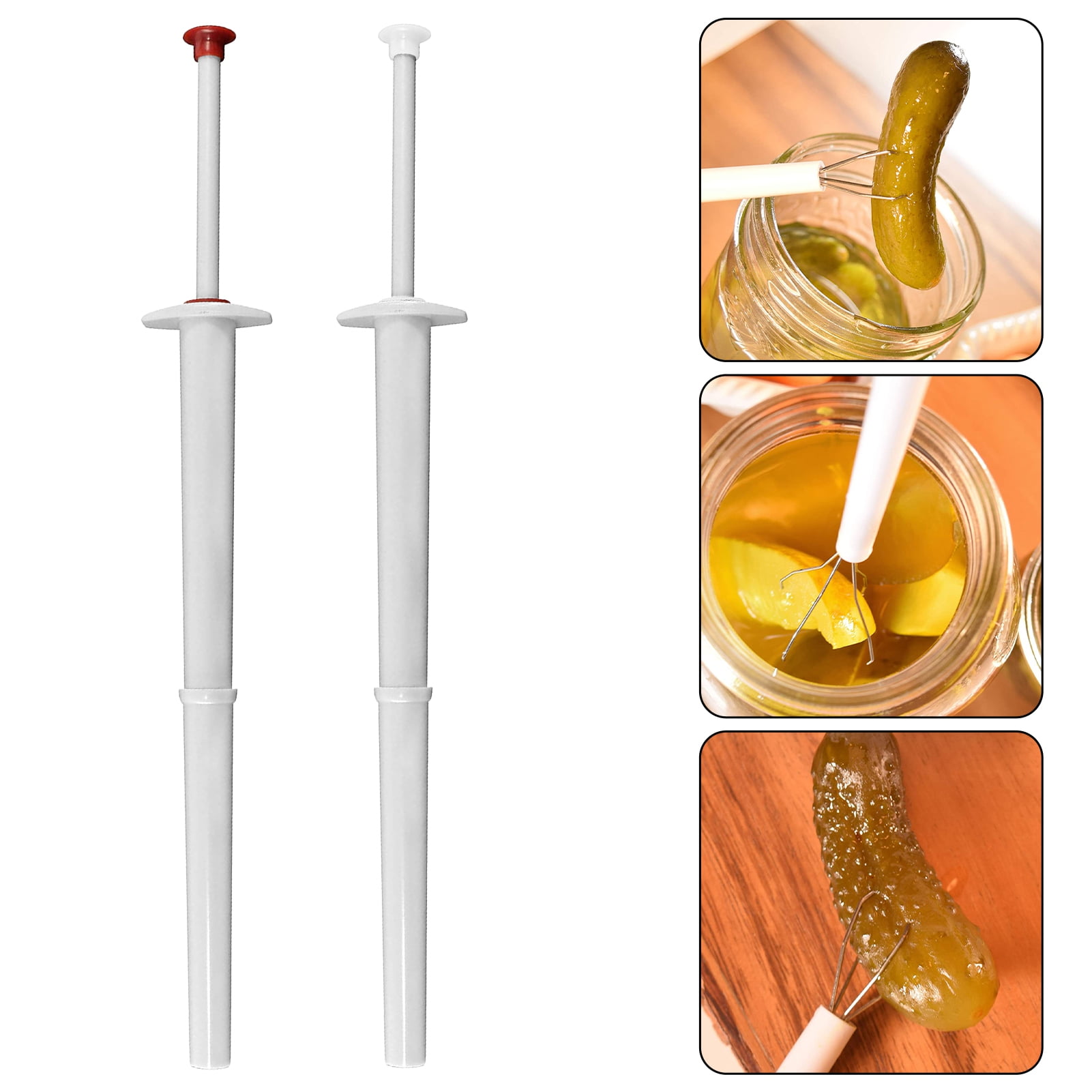 Strong Grip Pickle Pincher with Spring Multifunctional Ergonomically ...
