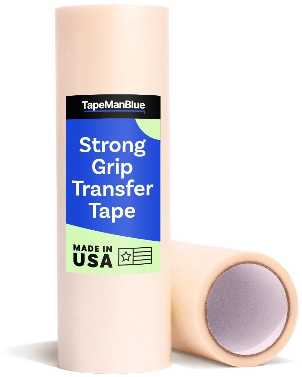 Strong Grip Transfer Tape AIF9 - 12" x 50' Roll of Ultra High Tack ...