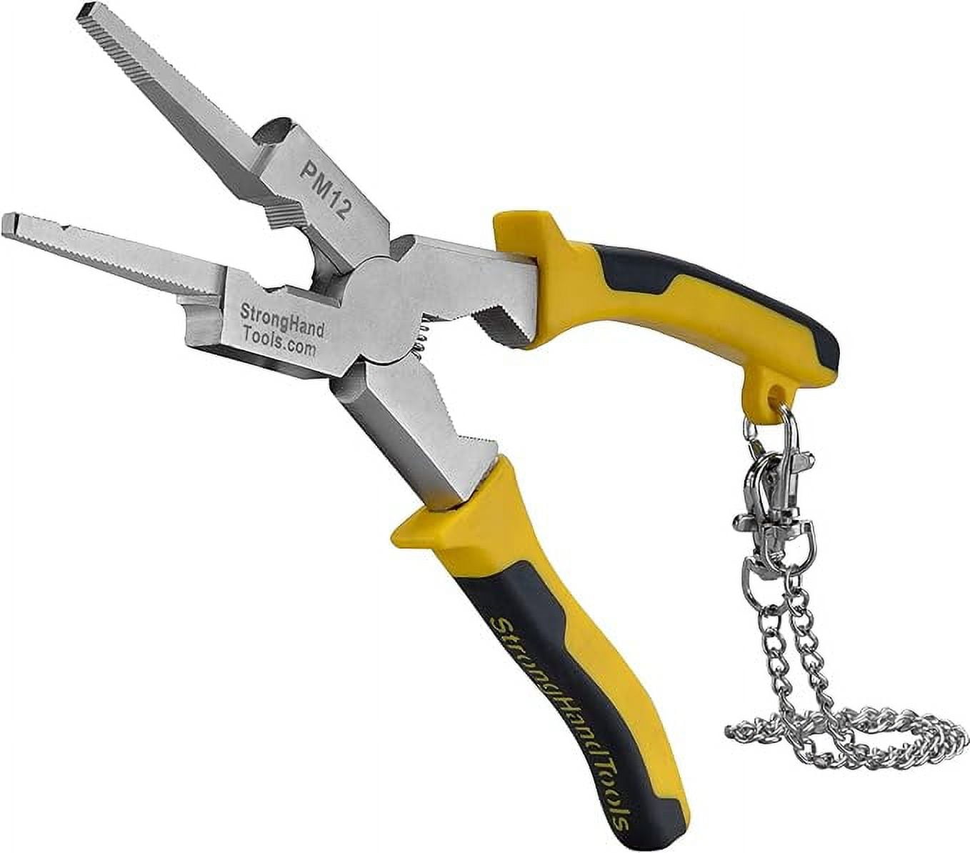 Strong Hand Tools PM12 Deluxe MIG Welding Plier, 8", Rounded & Flat ...