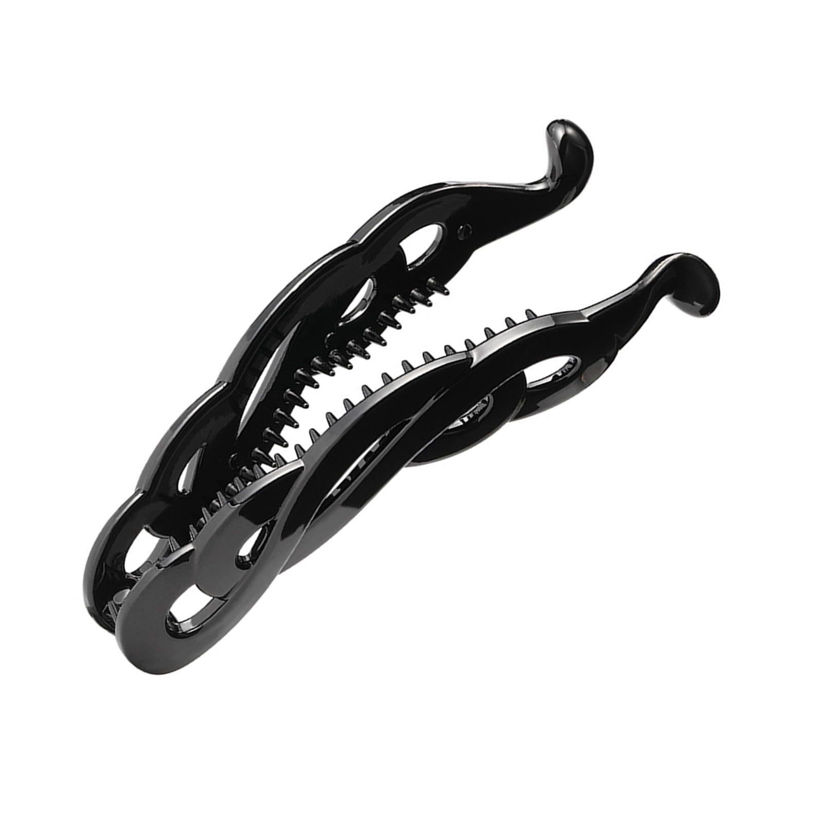 Strong Hold Banana Clip For Thick Thin Hair Plastic Ponytail Stylers ...