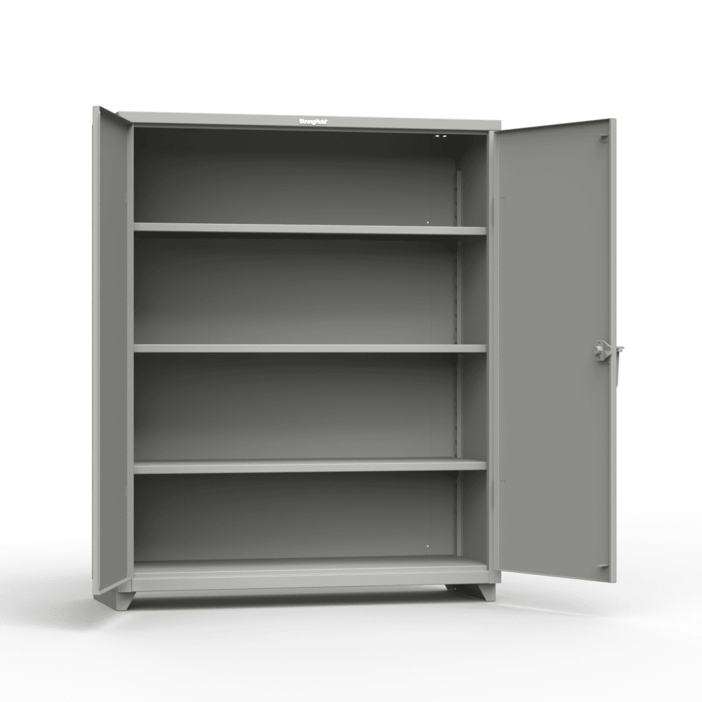 Strong Hold Garage Storage Cabinet with Locking Doors | Delivered Fully ...