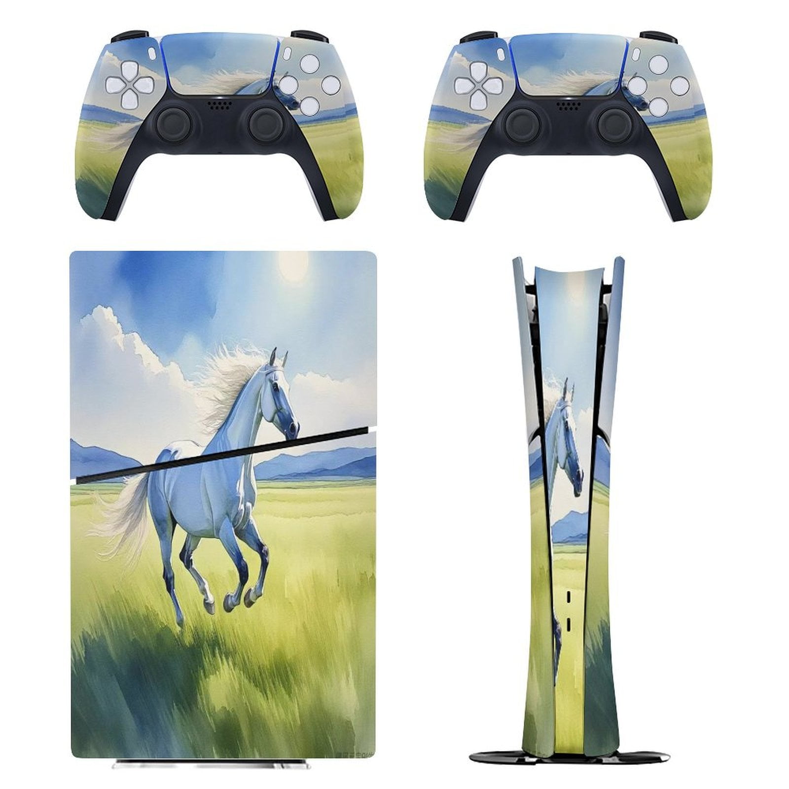 Strong Horse PS5/PS5 Slim Digital Disc Skin Sticker For Console And Controller Skins - Walmart.com