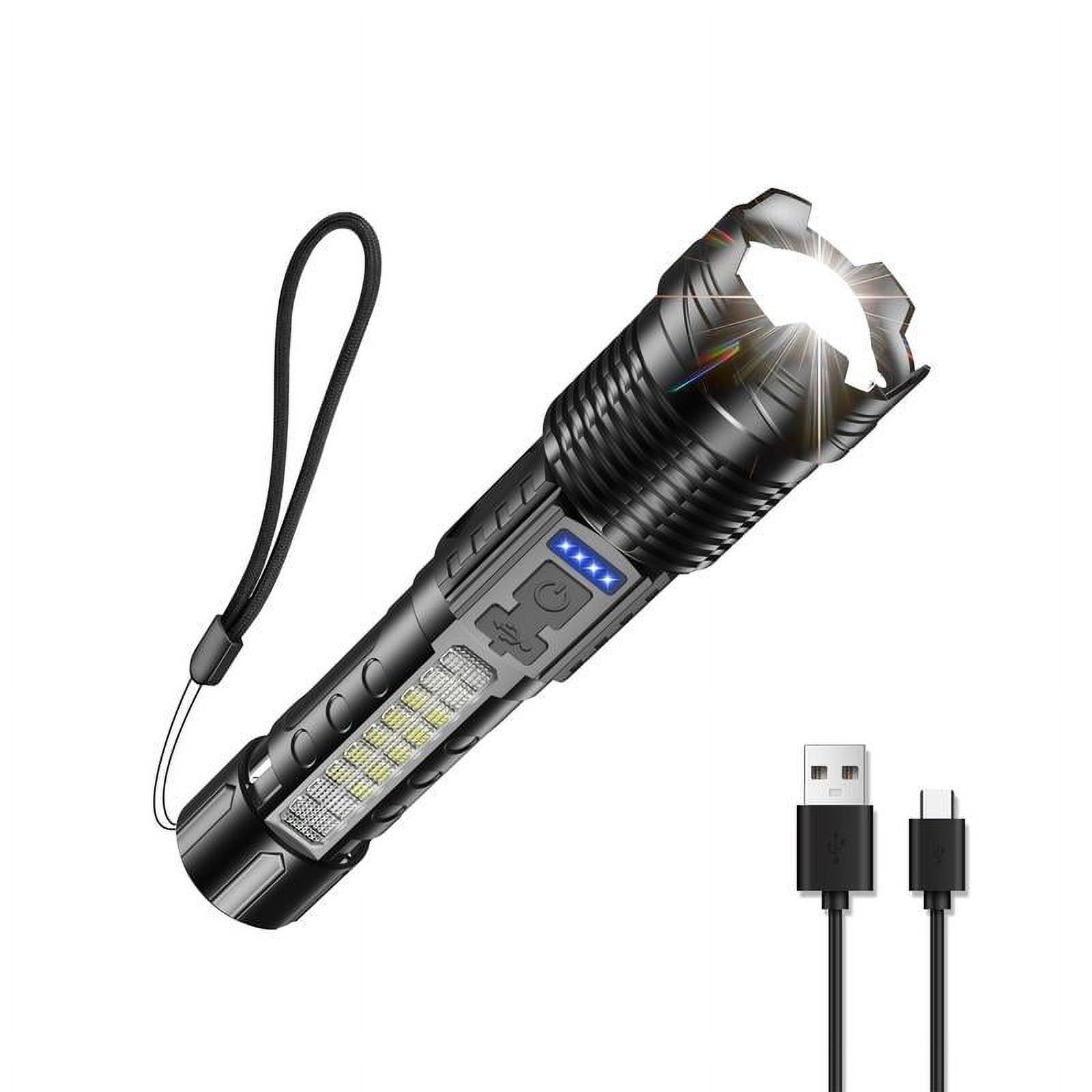 Strong Light Flashlight 3000LM, Hunting Tactical Flashlight, Strobe ...