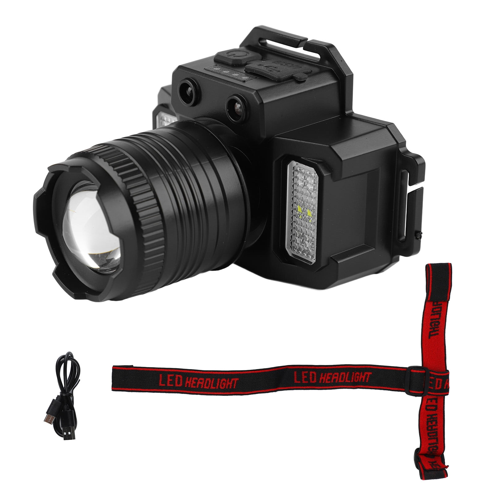 Strong Light Headlamp Outdoor Fishing Head Lamp Searchlight with ...