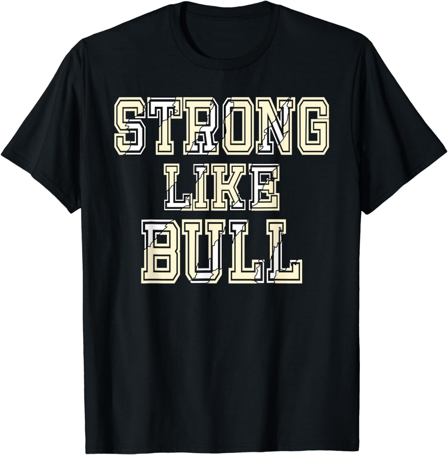Strong Like Bull Bodybuilding And Power Lifting T-Shirt - Walmart.com