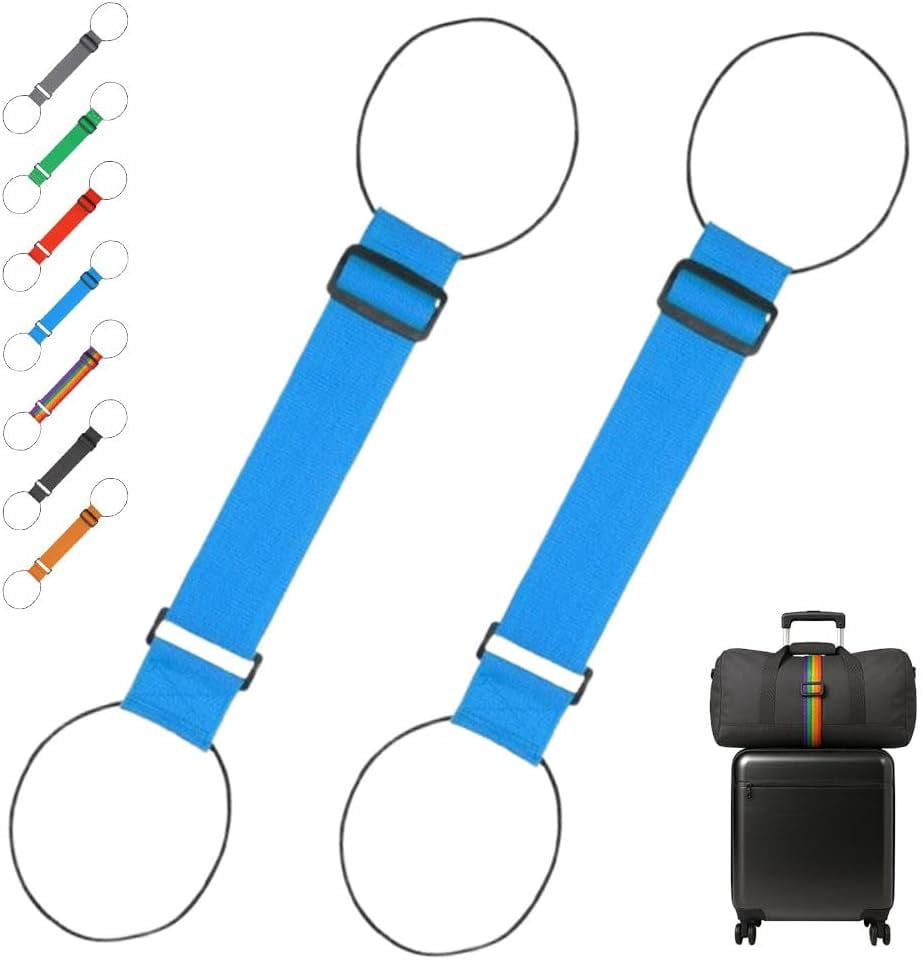 Strong Luggage Connector Straps, Multi Functional Elastic Add a Bag ...
